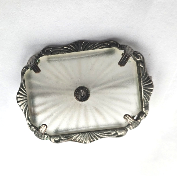 Vintage | Jewelry | Art Deco Vintage Camphor Glass Brooch | Poshmark